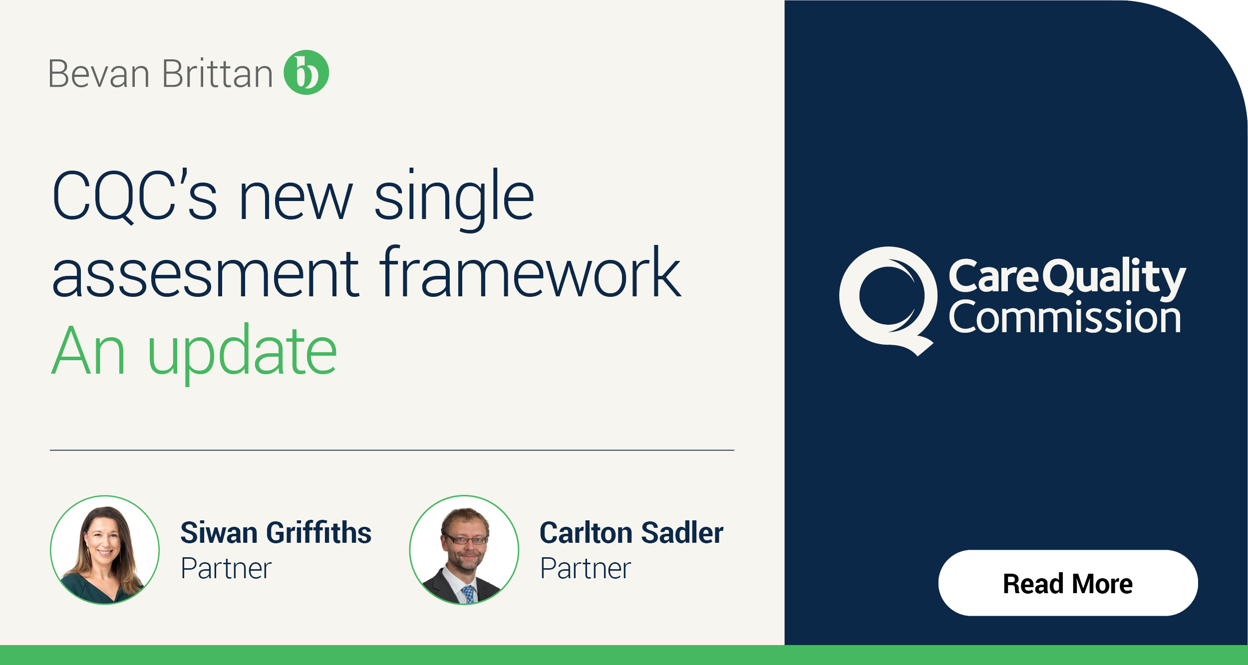 CQC Single Assessment Framework Implementation – an Update | Bevan Brittan LLP
