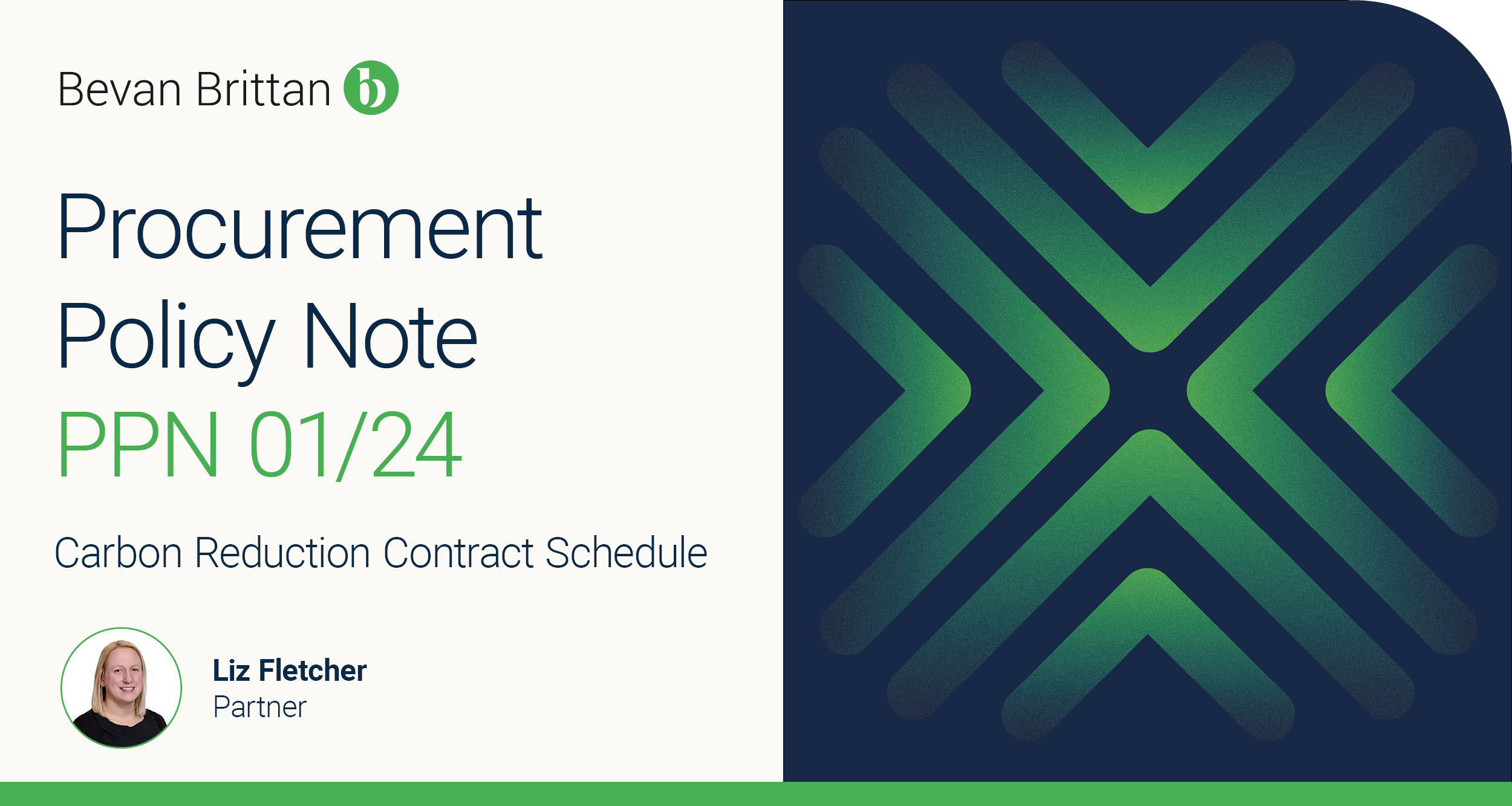Procurement Policy Note PPN 01/24 - Carbon Reduction Contract Schedule | Bevan Brittan LLP